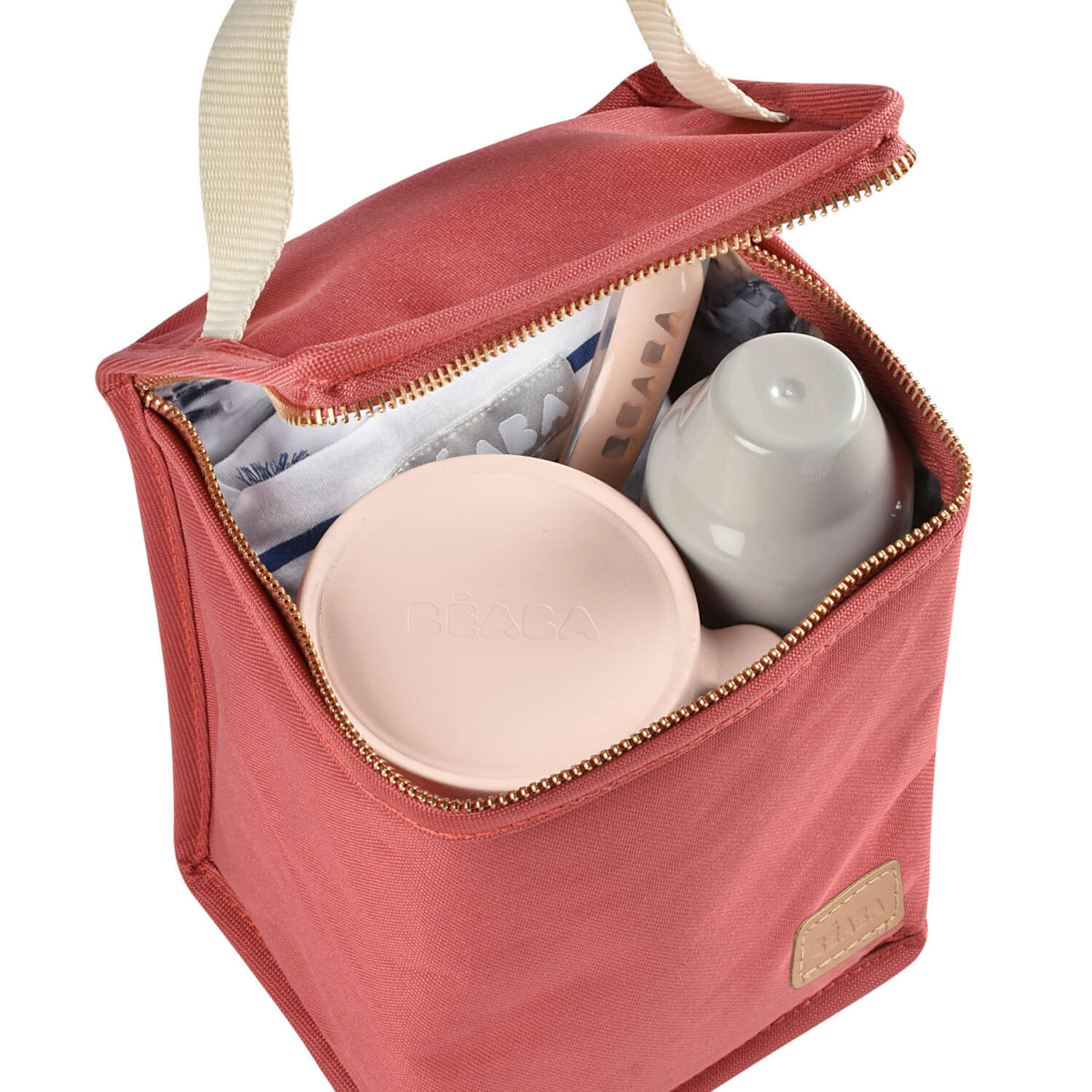 Beaba Isothermal Meal Pouch - Terracotta – Bloom Connect SG